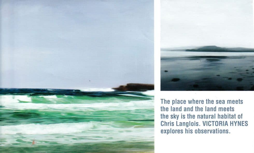 Arts Writer Victoria Hynes | Chris Langlois – 'Australian Art Review'